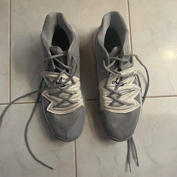 Nike | Shoes | Nike Kyrie 5 Gray Basketball Shoes Cn95901 | Poshmark